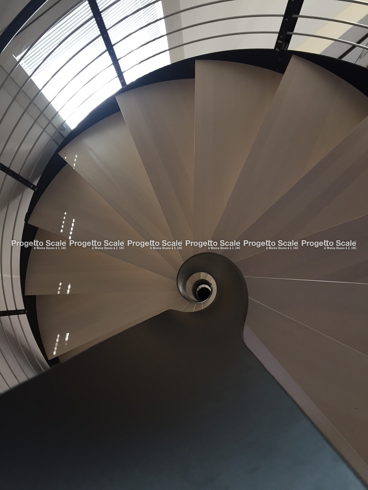 Scale elicoidali struttura in metallo: Scala elicoidale Helix 13