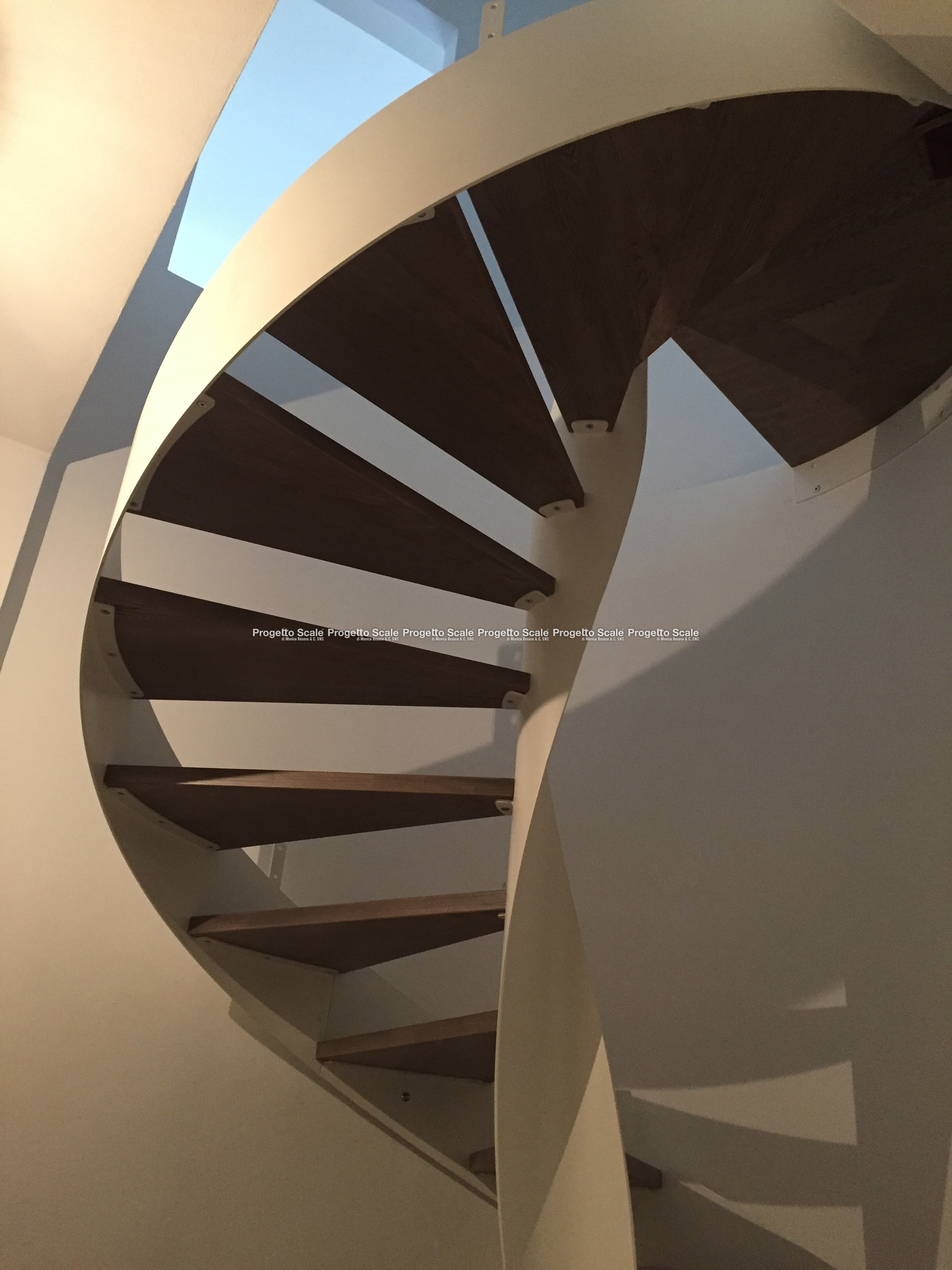 Scale elicoidali struttura in metallo: Scala elicoidale Helix 12