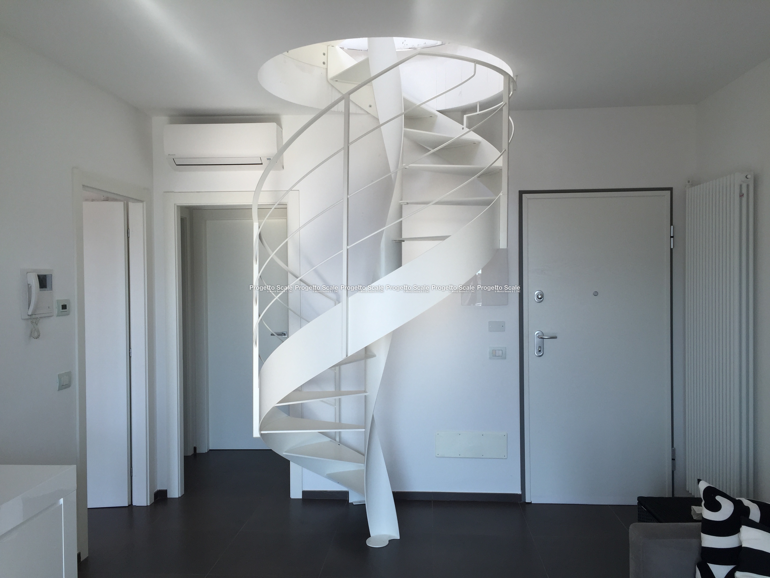 Scale elicoidali struttura in metallo: Scala elicoidale Helix 23