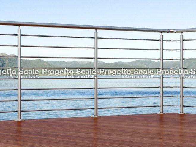 Ringhiere in alluminio: Ringhiera Penta